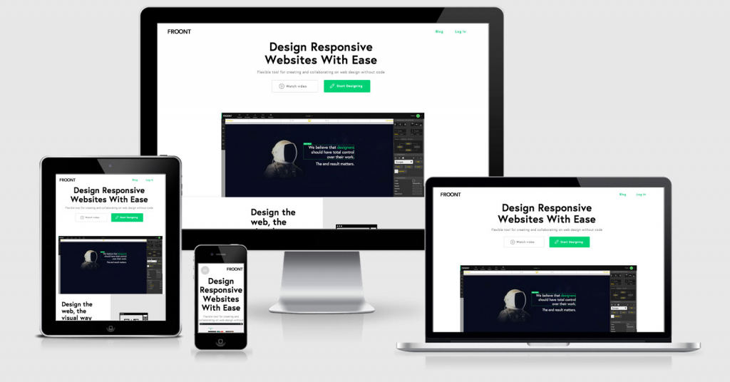 Froont - Examples - Responsive Web Design
