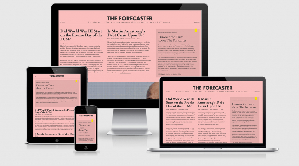 The Forecaster Interactive - Examples - Responsive Web Design