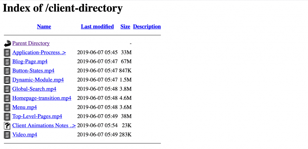Allow file directory listing using .htaccess - Responsive Web Design