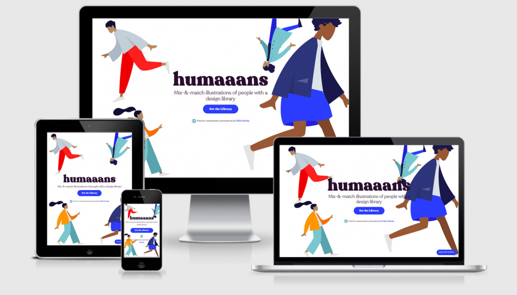 Humaans - Examples - Responsive Web Design